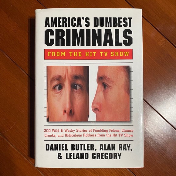 Other | Nwt Americas Dumbest Criminals Book | Poshmark
